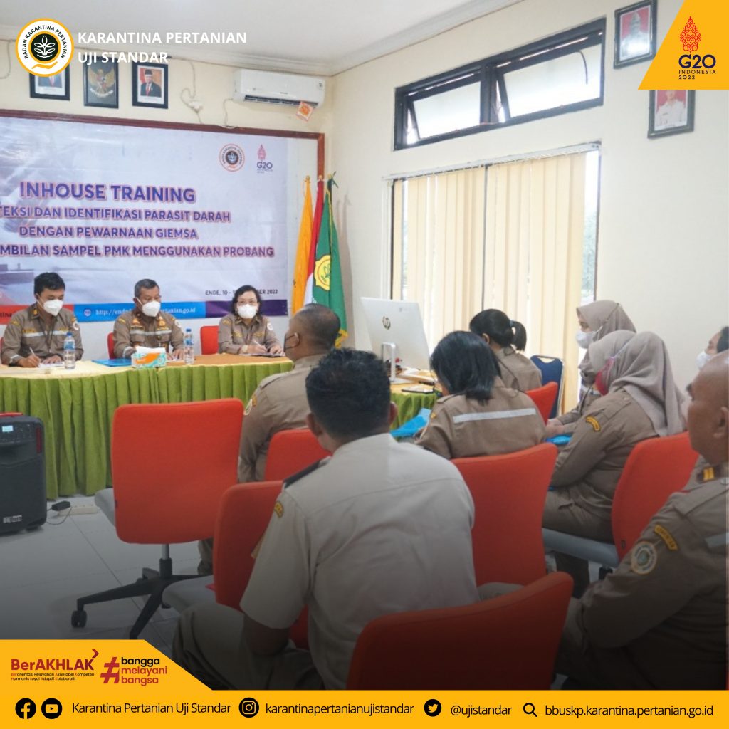 Karantina Pertanian Uji Standar Berikan Bimtek Pengambilan Sampel ...